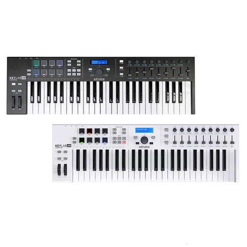 Arturia KeyLab Essential 49 49-key Keyboard Controller ( Black , White ...