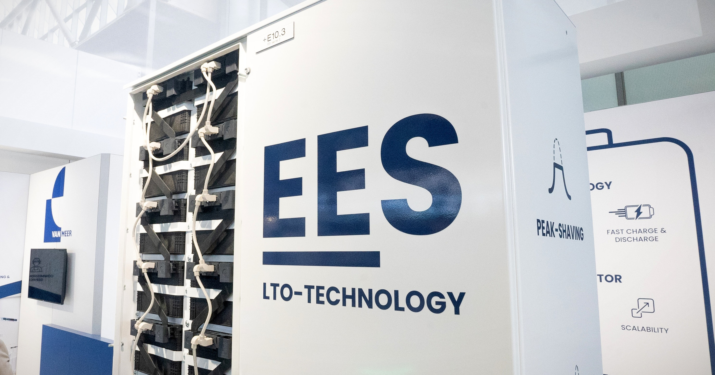 LTO electrical energy storage system from Van Meer