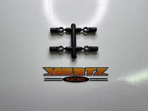 (4) Reve D Short 4.3mm Rod Ends | mertzracingstore