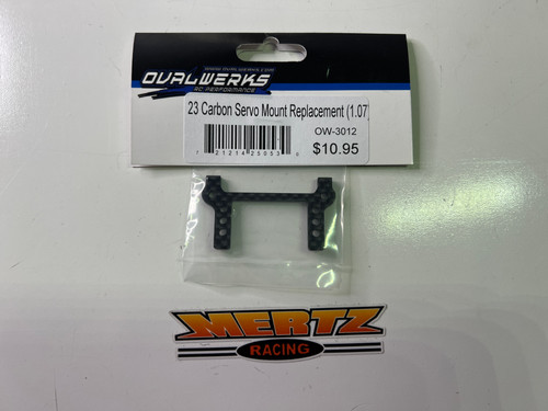 Ovalwerks Carbon Servo Mount Replacement (1.07) | mertzracingstore