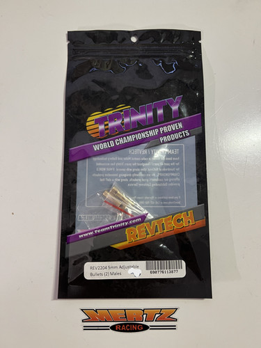 Trinity Adjustable 5mm Bullets (2) | mertzracingstore