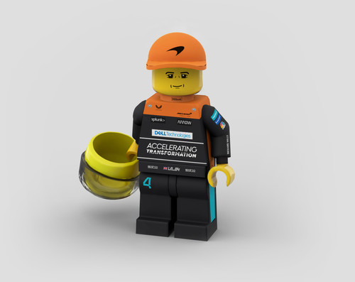 Lando Norris Minifigure | Grand Brix