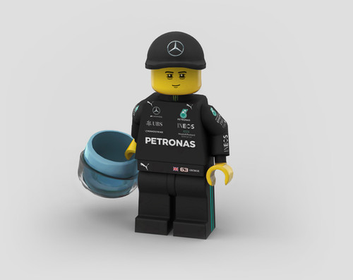 George Russell Minifigure | Grand Brix