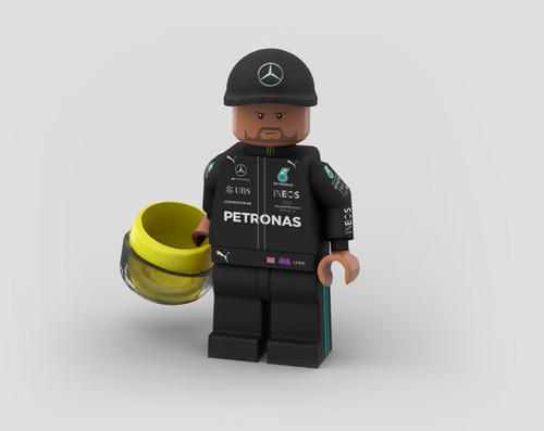 Lewis Hamilton Minifigure | Grand Brix