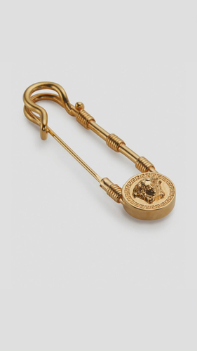 Versace Safety Pin Brooch | hazelilly