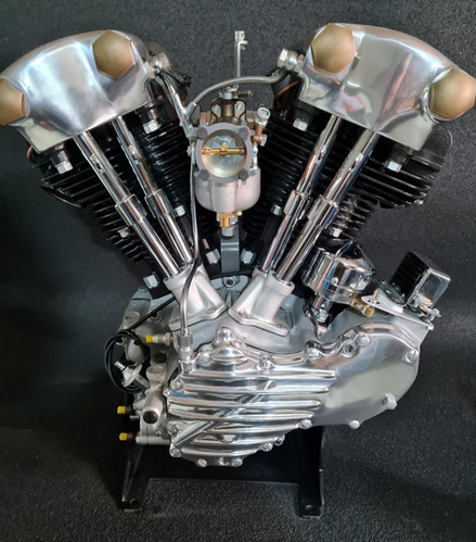 Replica handmade OEM style Knucklehead engine 1941-1947 Linkert ...