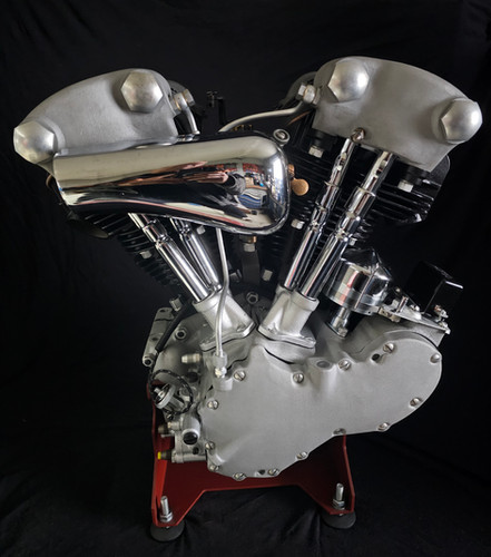 Replica handmade 1937 OEM style Knucklehead open rocker engine 1937 ...