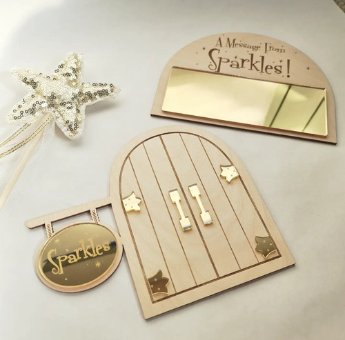 Personalised Elf Door | Words & Wood