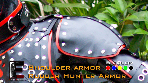 Hunter Armor Shoulder armor-Rubber | Latex artisan