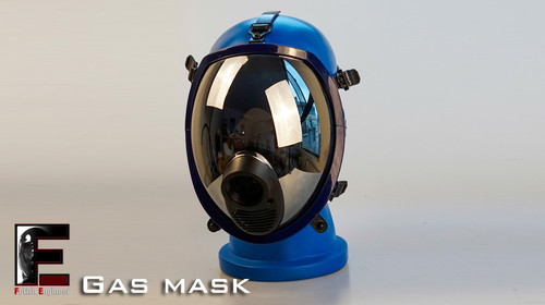 Gas Mask-Silver mirror | Latex artisan