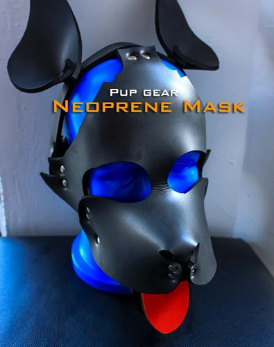 Neoprene Pup Mask I | Latex artisan