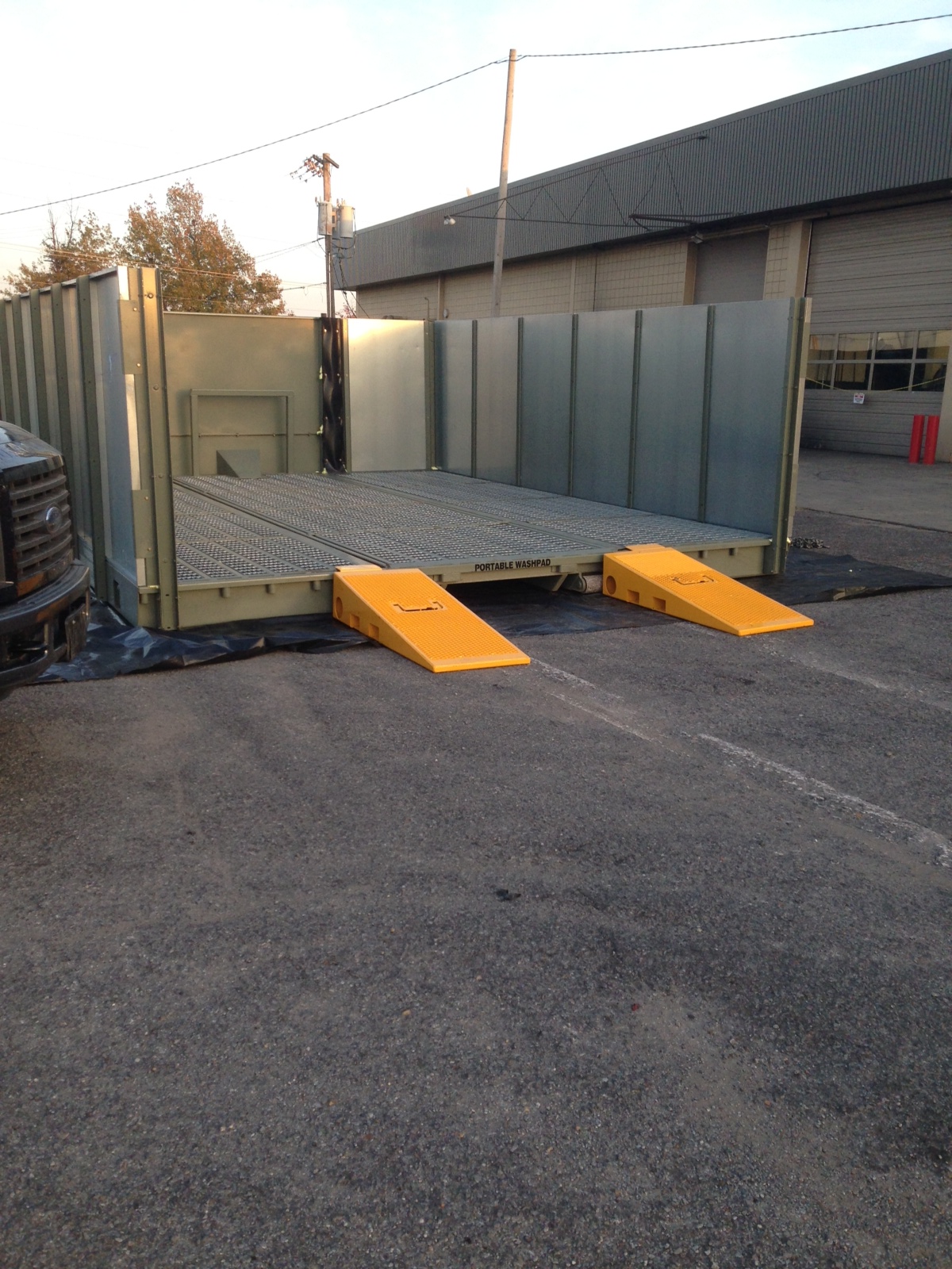 Portable Wash Pad Rental