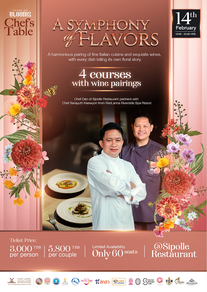Chiang Mai Blooms Chef’s Table: We Bloom Together