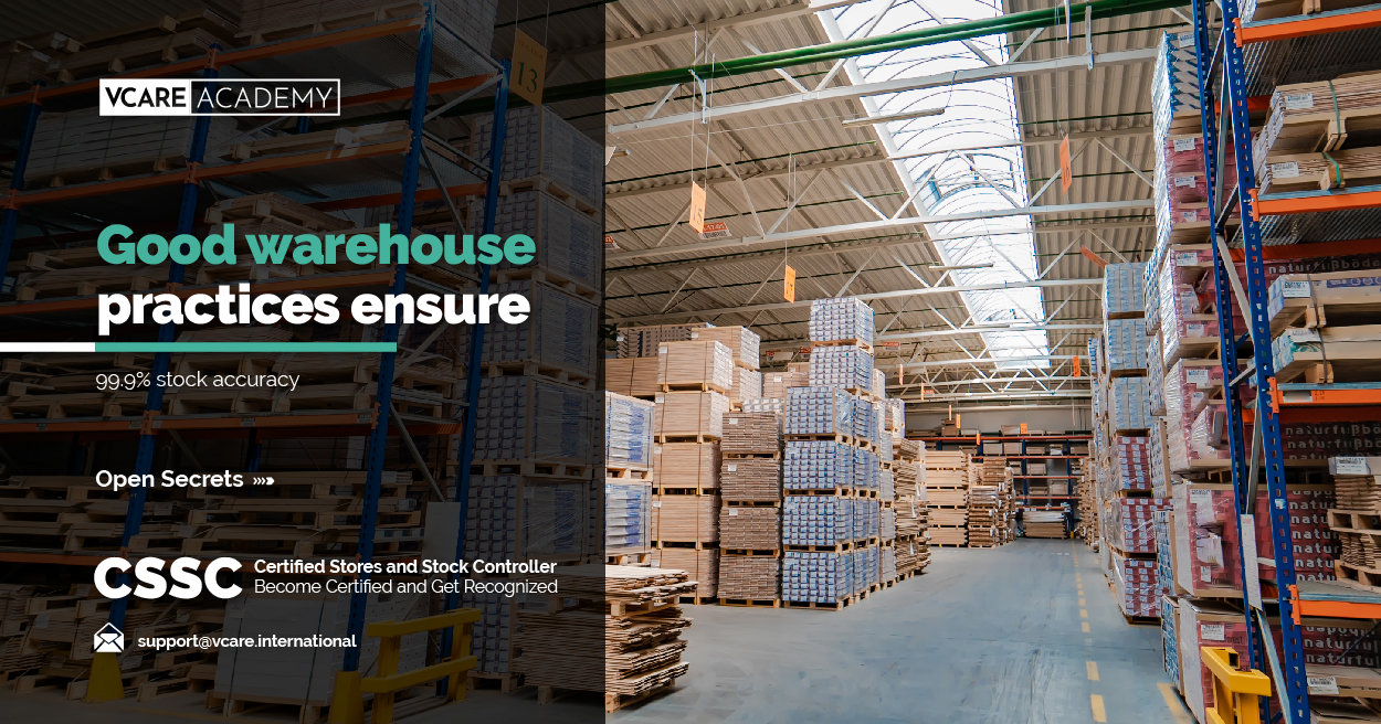 Good warehouse practices ensure 99.9% stock accuracy