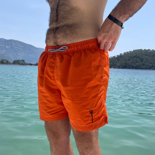 Trident Trunks - Sunrise Orange | South Coast Sea Gods