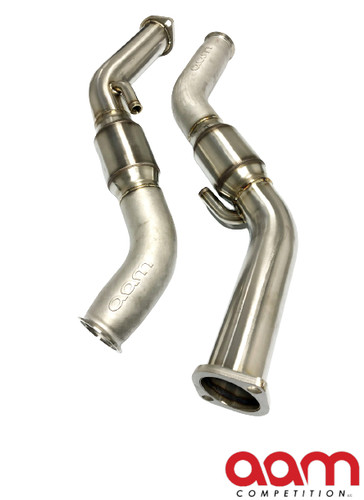 AAM Competition Q50 Q60 3.0t Cast Full Downpipes High Flow Cat | NDI ...