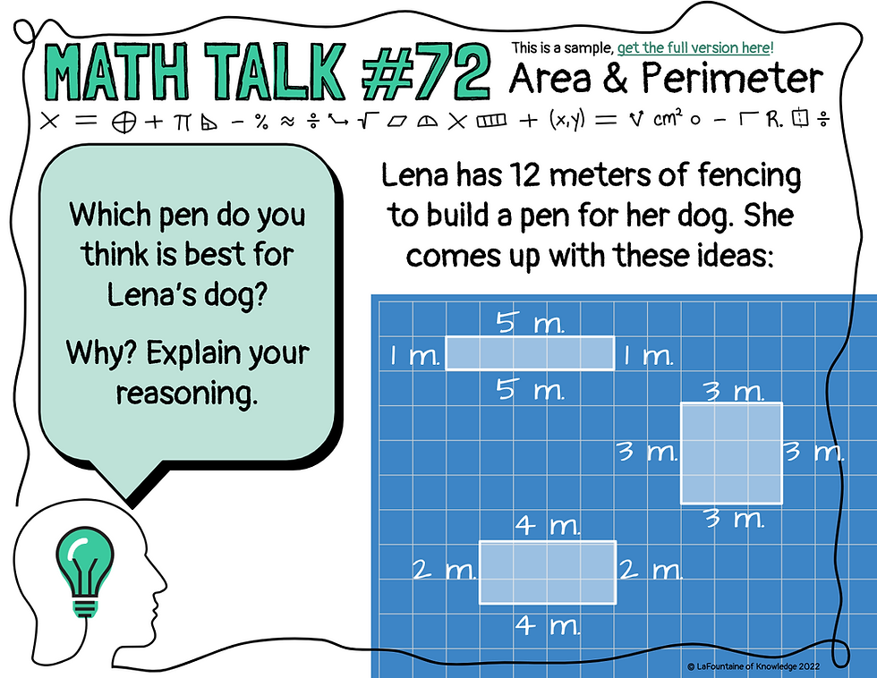 How To Do A Math Talk And Why You Should Be Doing Them Like Now How To Do A Math Talk And Why You Should Be Doing Them Like Now