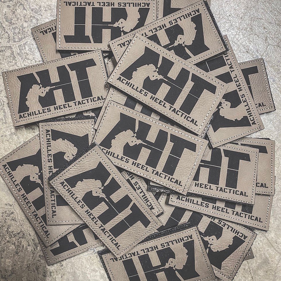 Achilles Heel Tactical Logo Patch | AchillesHeelTactical