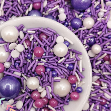 Purple Rain Sprinkles | Mom's Baking