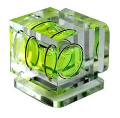 Single Axis Acrylic Bubble Level | Jobu Design