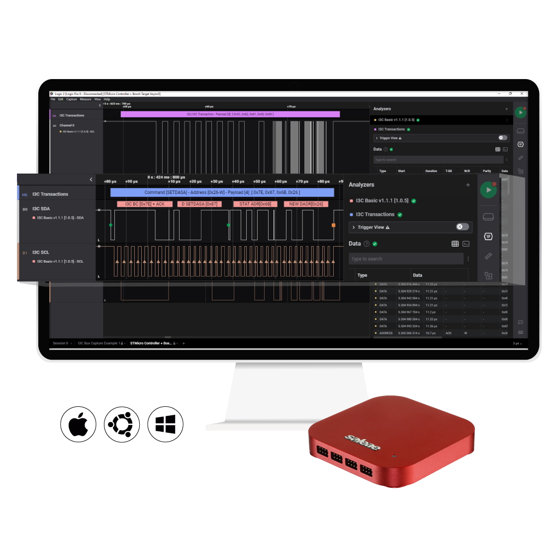 Binho | I3C Basic 通訊協定分析儀