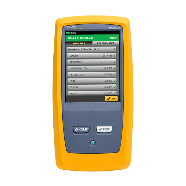Fluke Networks | DSX CableAnalyzer 系列銅纜認證解決方案
