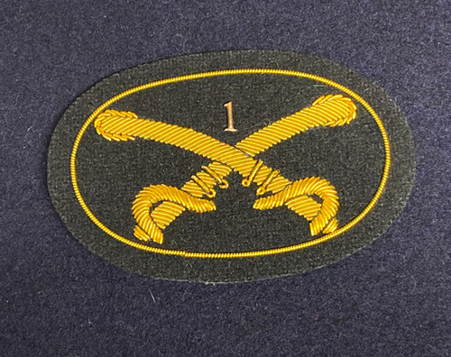 Cavalry Insignia with Custom Numbers | The Badge Maker, LLC