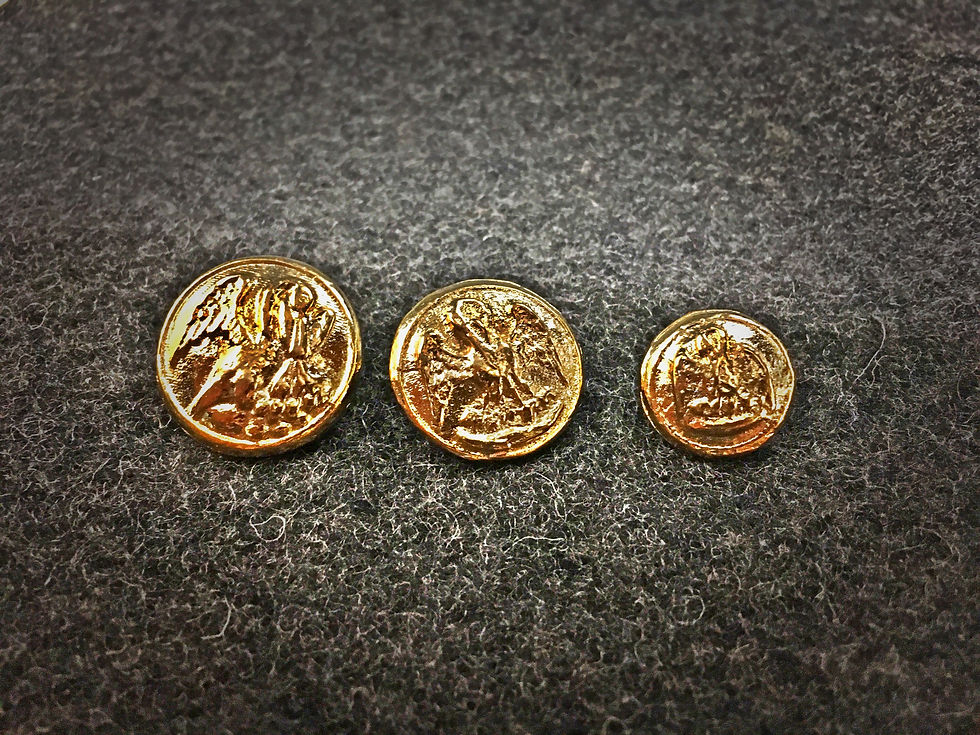 Louisiana Uniform Buttons | The Badge Maker, LLC