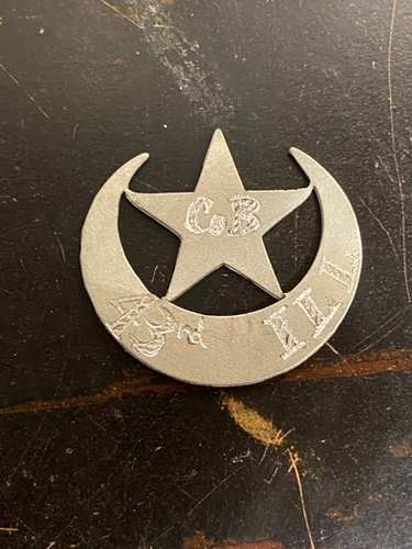 Metal Seventh Corps Badge | The Badge Maker, LLC