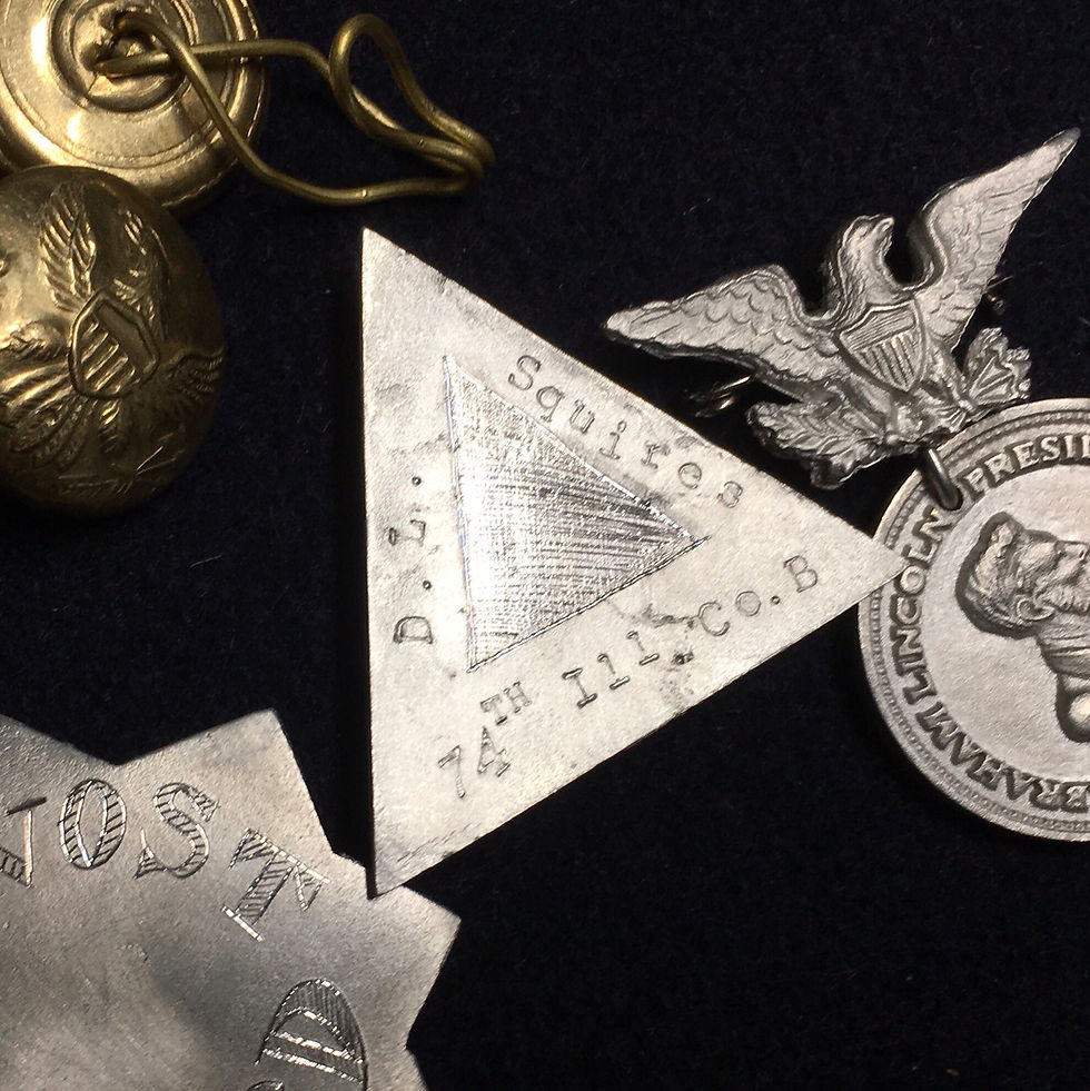 Metal Fourth Corps Badge | The Badge Maker, LLC