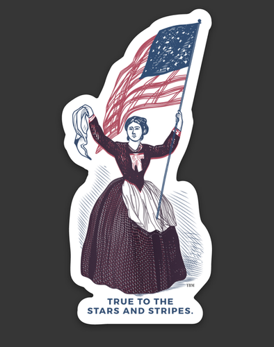 The Loyal Lady - Sticker or Magnet | The Badge Maker, LLC