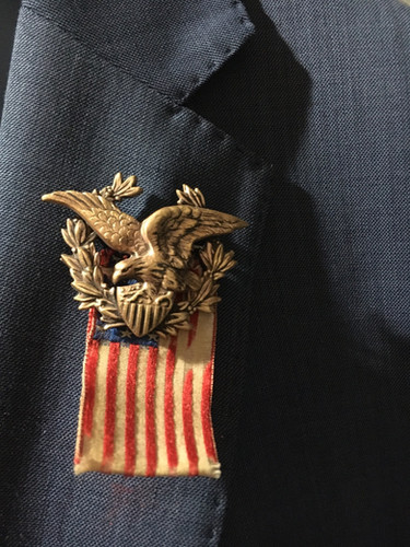 Spanish War Veteran Eagle Pin | The Badge Maker, LLC
