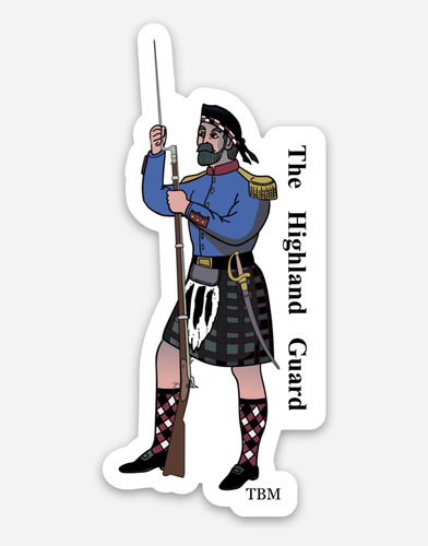 The Highland Guard - 79th New York - Sticker or Magnet | The Badge ...