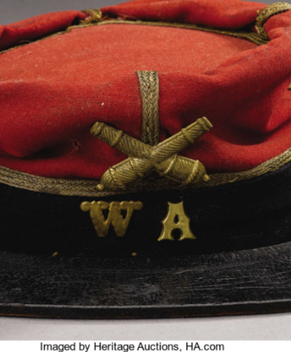 Artillery False Embroidered (Gold) Insignia | The Badge Maker, LLC