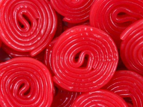 Red Licorice Wheels | Nancys Candy & Spice