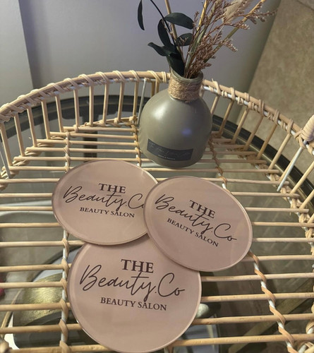 Logo Coasters | Yorkshire Signs, Embroidery & Print