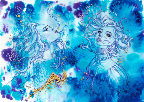 Theory of Magic #7 Wrap around cover. | rothic