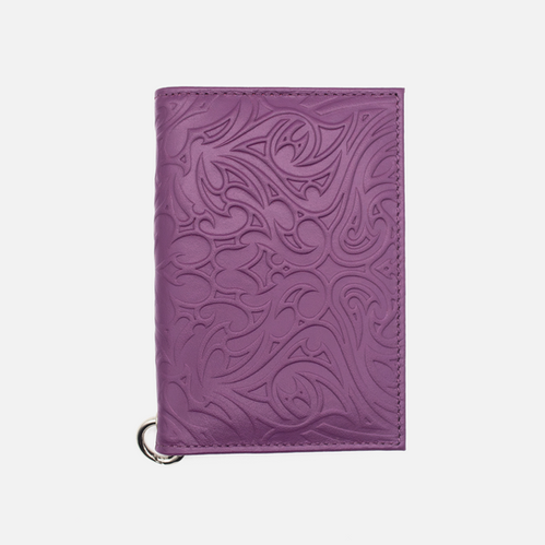 UZA BIFOLD WALLET - PLUM | INFERNO STUDIOS