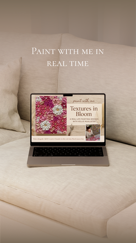 Paint With Me: Textures in Bloom | A&M Creative