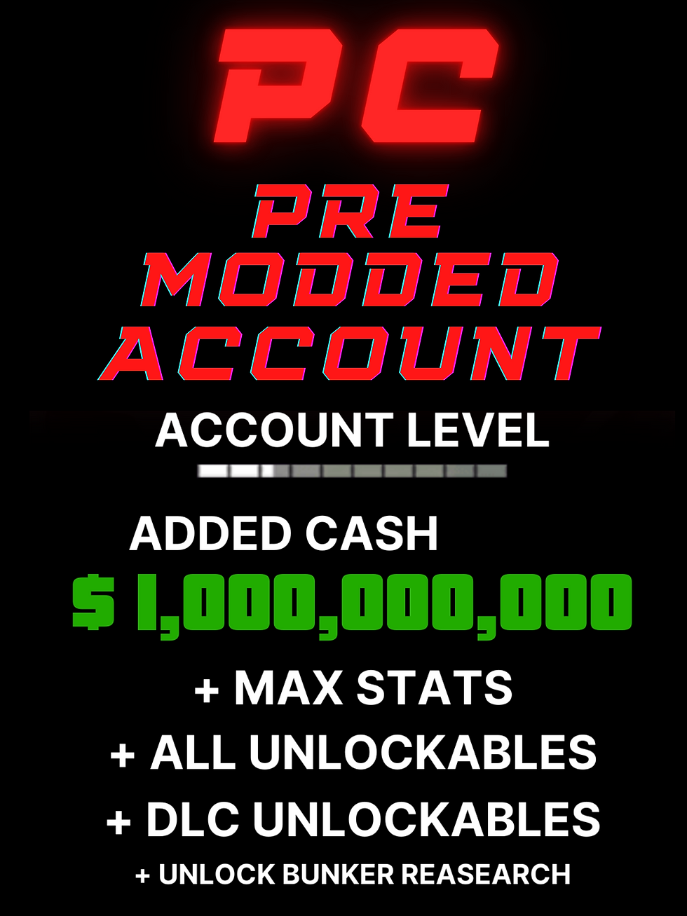 PC Pre-Modded GTA Account | tier 2 | Gta Modders