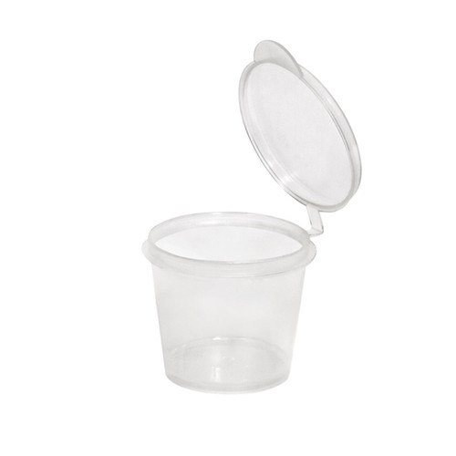 30ml/1oz Plastic Hinged Lid Portion Container | PDS Store