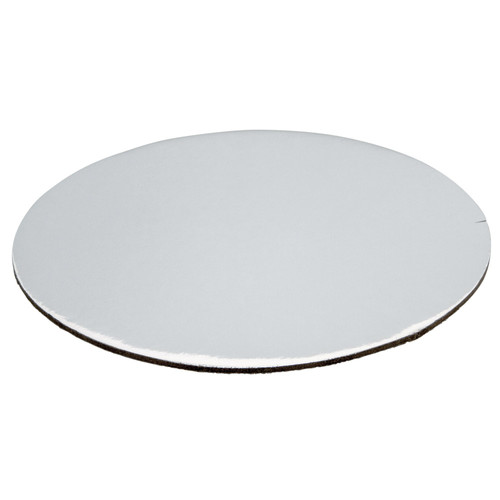 8" - 200mm Silver Cake Base Circle | PDS Store