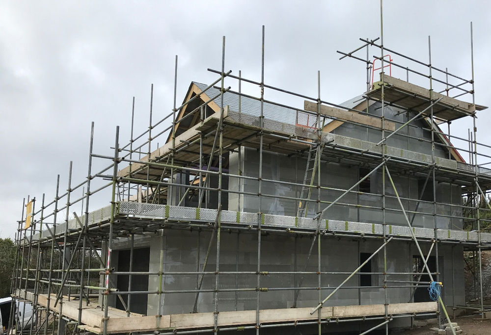 Superstructure completed at Fiddlers Green