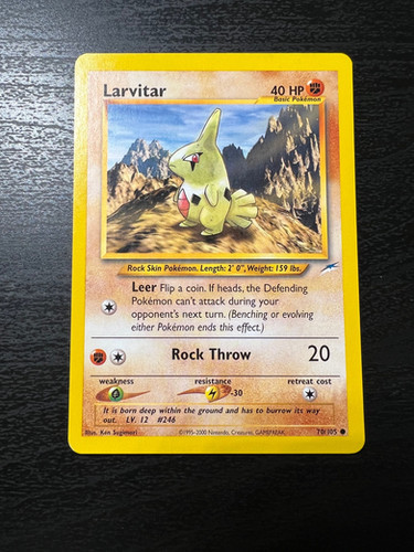 Neo Destiny 70/105 Larvitar Pokemon Card | Cheeses Treasures