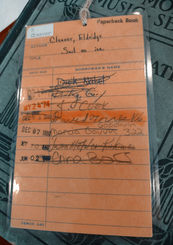 vintage laminated library card bookmark 1974 | Lily Lue Designs