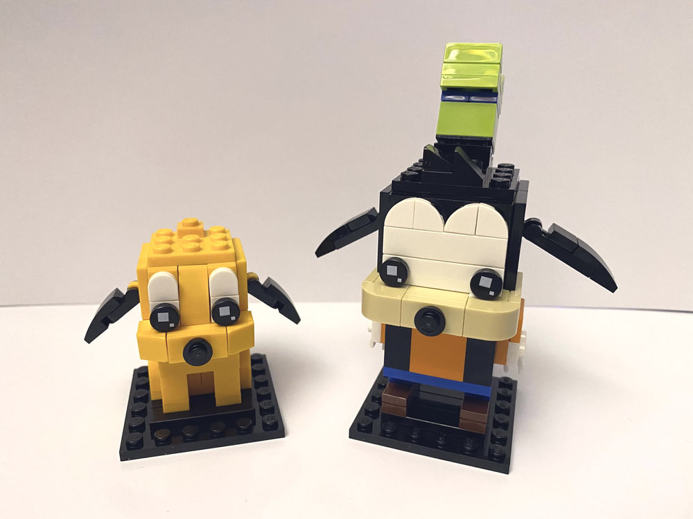 LEGO BrickHeadz: Pluto & Goofy 40378 im Review (NR98 NR99)