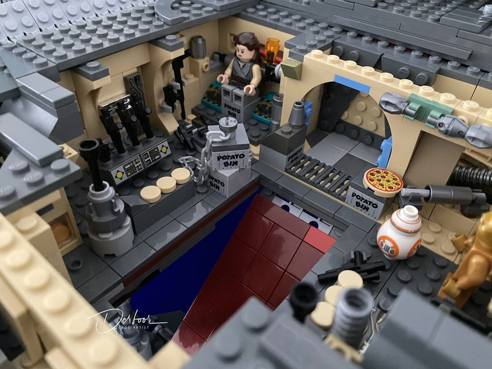 LEGO Star Wars - Oshi´s Ship - WTK-85A interstellar transport MOC im Review