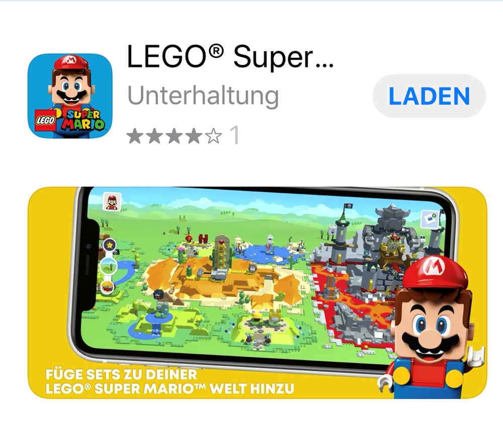 LEGO® Super Mario™ App zum Download