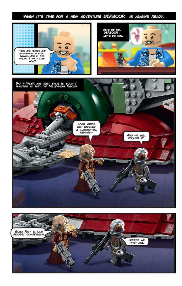 LEGO Comic Creator - mit Print leider nur im Ausland - hier als PDF ...