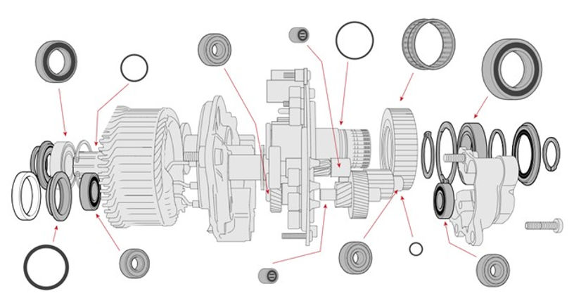 Motors and Bearings | Australia | eBike Motor Repairs